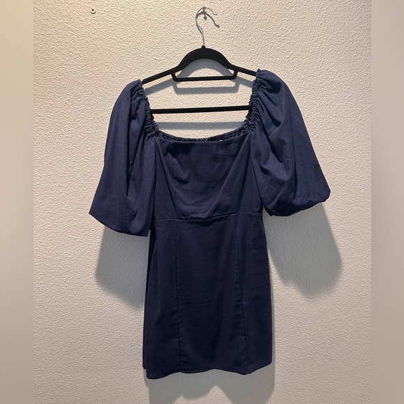miami | Dresses | Miami Puff Sleeve Minidress Off The Shoulder On On ...
